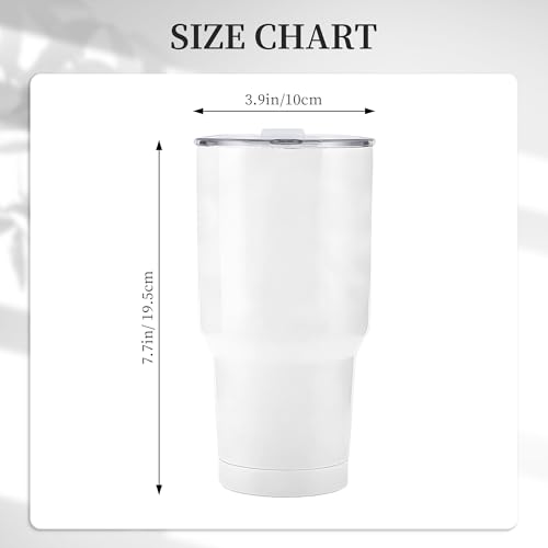 Monogram J Initial Name 30 oz Tumbler with Lid, Stainless Steel Travel Coffee Mug Water Bottle