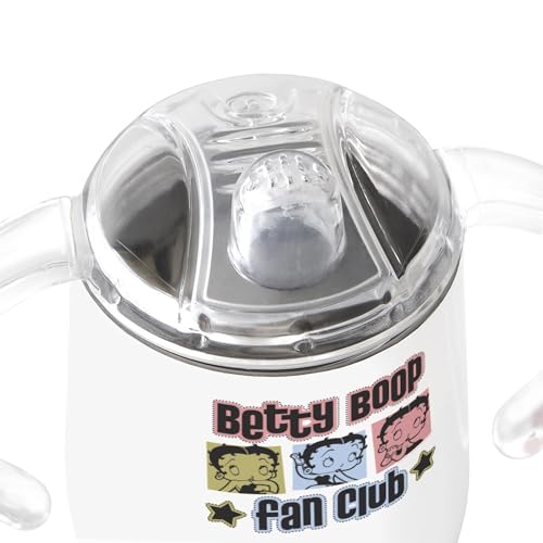 CafePress Betty Boop Fan Club 12 oz Handled No-Spill Cup