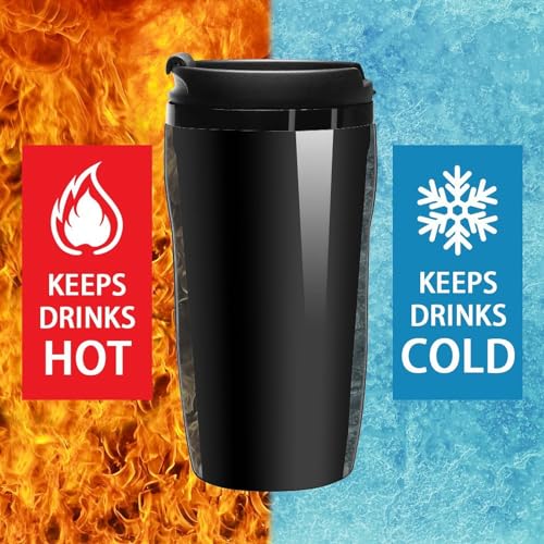 Cat Please Travel Coffee Mug Reusable Coffee Cup Tumbler with Lid for Outdoor 250ml