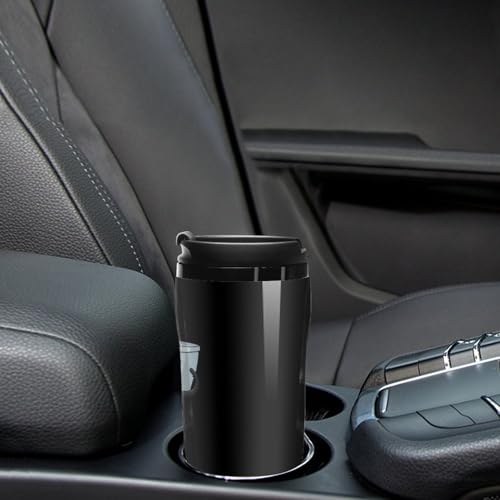 Cat Please Travel Coffee Mug Reusable Coffee Cup Tumbler with Lid for Outdoor 250ml