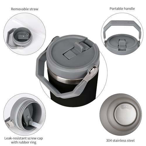 SYJTGDE Large Capacity Car Cup Rainbow Musical Note Melody Fashionable Upgrade Car Cup Advanced And Beautiful Travel Cup