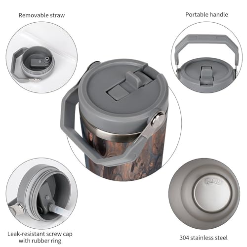 SYJTGDE Large Capacity Car Cup Black Hole in Space Fashionable Upgrade Car Cup Advanced And Beautiful Travel Cup
