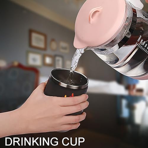 Butterfly Elephant Insulated Tumbler with Lid Stainless Steel Coffee Mug Cute Wine Tea Water Cup Black-style