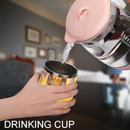 Foxes Insulated Tumbler with Lid Stainless Steel Coffee Mug Cute Wine Tea Water Cup Blue-style