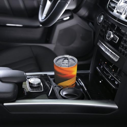 LAZHANG My Morning Rock Jacket Music Stainless Steel Insulated Car Sippy Cup With Lid Travel Mug for Cold Hot 20 oz