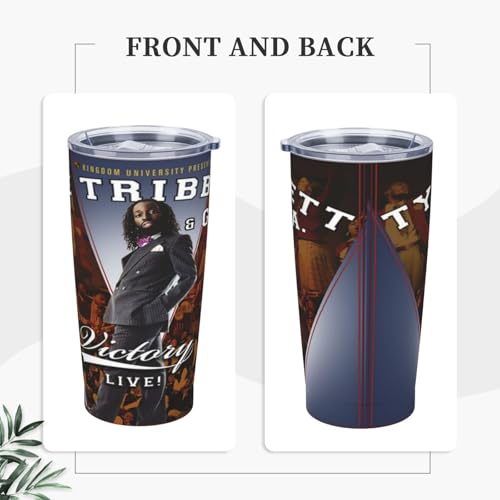 LAZHANG Tye Music Tribbett Stainless Steel Insulated Car Sippy Cup With Lid Travel Mug for Cold Hot 20 oz