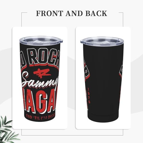 LAZHANG Sammy Music Hagar Stainless Steel Insulated Car Sippy Cup With Lid Travel Mug for Cold Hot 20 oz