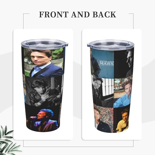 LAZHANG Richard Music Marx Stainless Steel Insulated Car Sippy Cup With Lid Travel Mug for Cold Hot 20 oz