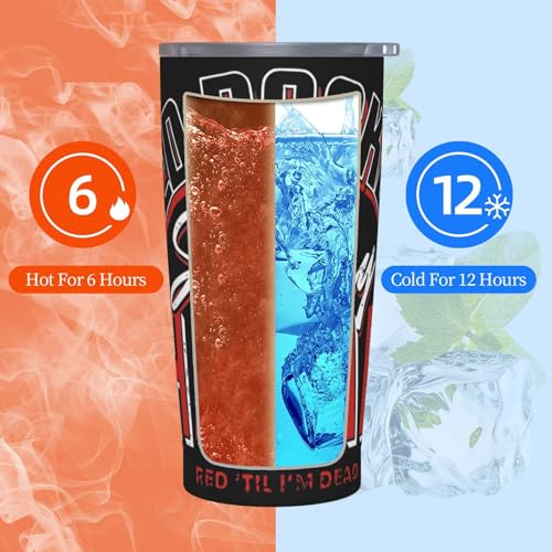 LAZHANG Sammy Music Hagar Stainless Steel Insulated Car Sippy Cup With Lid Travel Mug for Cold Hot 20 oz