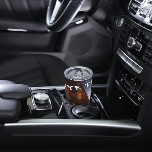 LAZHANG Tye Music Tribbett Stainless Steel Insulated Car Sippy Cup With Lid Travel Mug for Cold Hot 20 oz