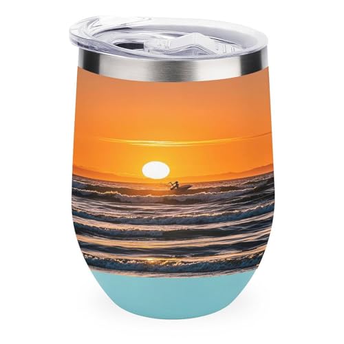 OPTKSNCU 304 Stainless Steel Insulated Cup with Lid, Cloudy Sky Print Durable, And Easy to Clean β Ideal for Home, Office, And Gift Giving