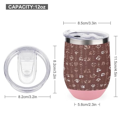 OPTKSNCU 304 Stainless Steel Insulated Cup with Lid, Southwest Cowhide Print Print Durable, And Easy to Clean β Ideal for Home, Office, And Gift Giving