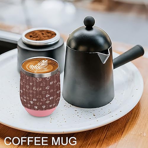 OPTKSNCU 304 Stainless Steel Insulated Cup with Lid, Southwest Cowhide Print Print Durable, And Easy to Clean β Ideal for Home, Office, And Gift Giving
