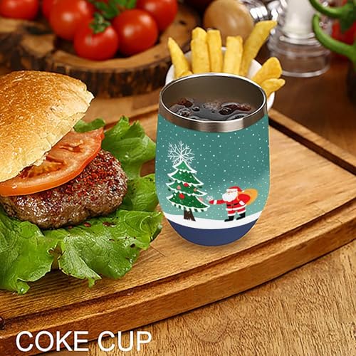 OPTKSNCU 304 Stainless Steel Insulated Cup with Lid, Catch A Snowflake Print Durable, And Easy to Clean β Ideal for Home, Office, And Gift Giving