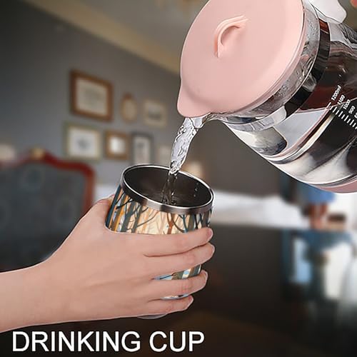 OPTKSNCU 304 Stainless Steel Insulated Cup with Lid, Snowman Christmas Print Durable, And Easy to Clean β Ideal for Home, Office, And Gift Giving