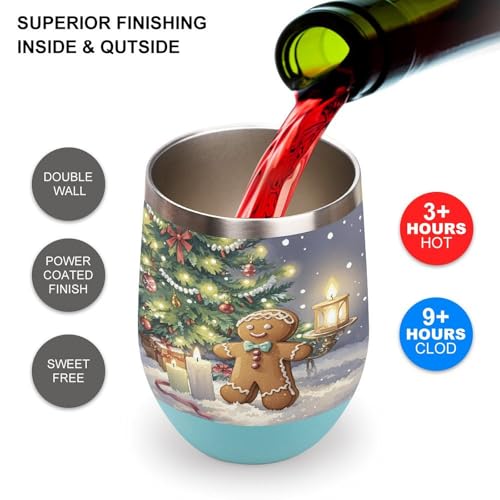 OPTKSNCU 304 Stainless Steel Insulated Cup with Lid, Candle Holder Print Durable, And Easy to Clean β Ideal for Home, Office, And Gift Giving
