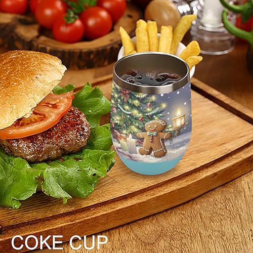 OPTKSNCU 304 Stainless Steel Insulated Cup with Lid, Candle Holder Print Durable, And Easy to Clean β Ideal for Home, Office, And Gift Giving