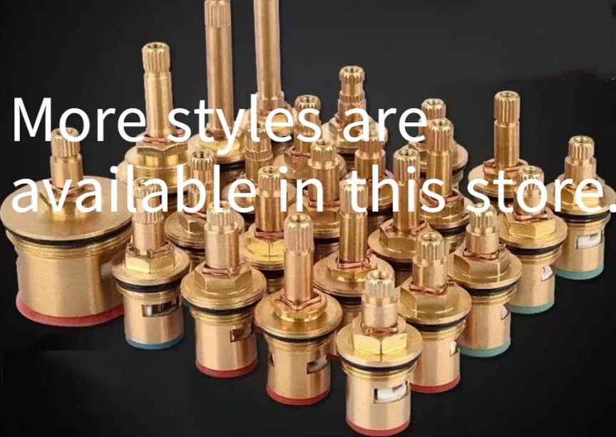 Water Knockout Drum Faucet Valve,Mixer Tap Cartridge,Replacement Tap valves,35mm/40mm Ceramic Disk Cartridge,Ceramic for Single Handle Kitchen Bathroom Faucet Part, Ceramic Faucet Valve,