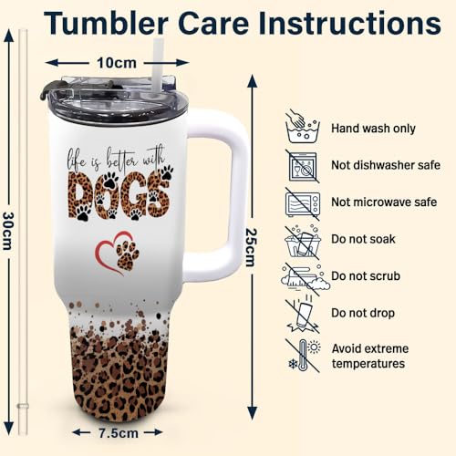 Personalized Dog Tumber with Chow Chow Dog’s Name – Custom Cup for Dog Moms, Ideal Gift for Mother's Day, Gifts For Pet Lovers 5Ckiwg