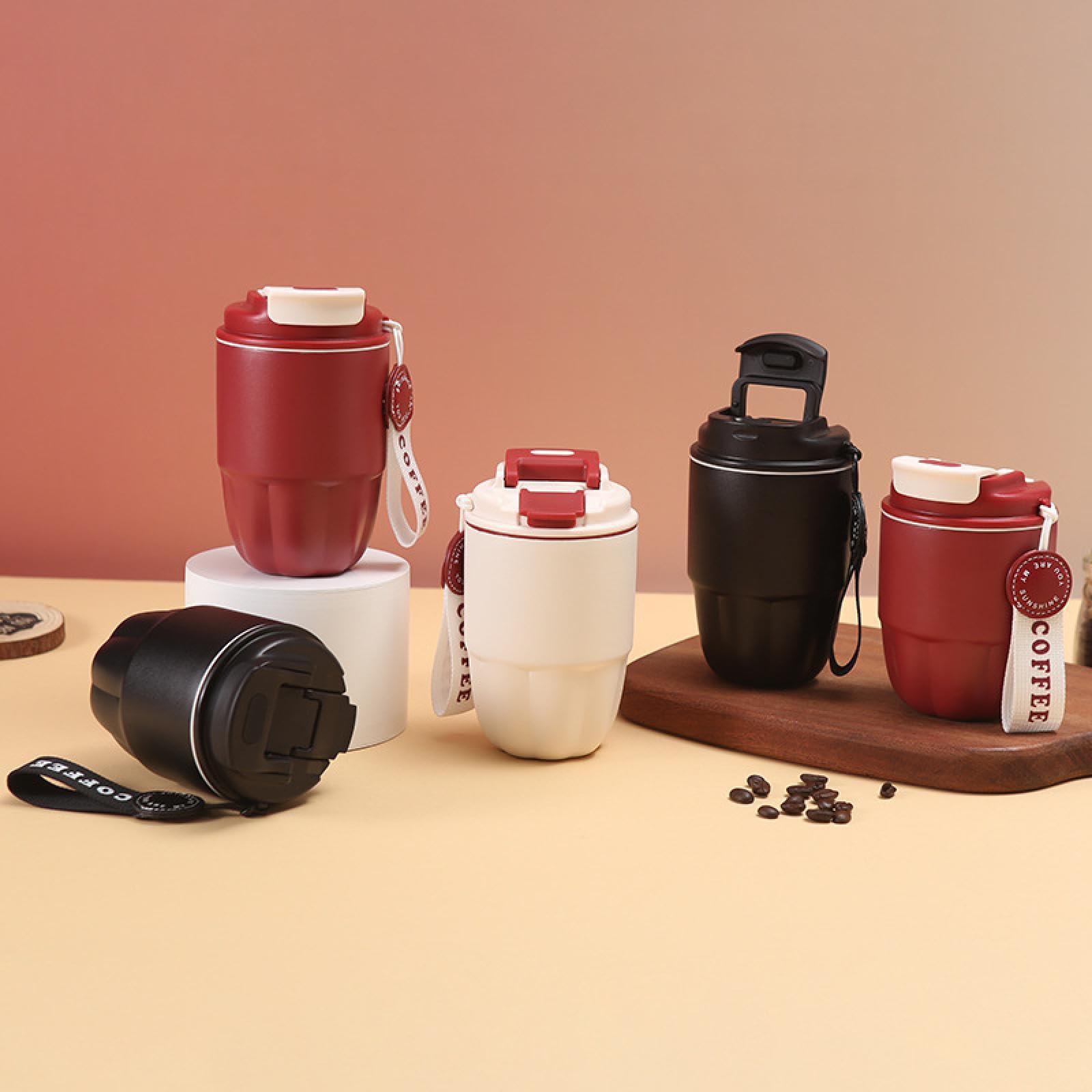 Vacuum Cup,Stainless Steel Mini Coffee Cup,10.8 Oz Small Capacity Double Drinking Cup,Suitable for Both Cold and Hot Drinks, Carried During Travel