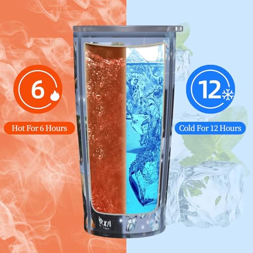 OAEWRE Gavin Actors Casalegno Stainless Steel Mug Insulated Tumbler Coffee Mugs with Lids and Straw Double Wall Vacuum Cup 20oz