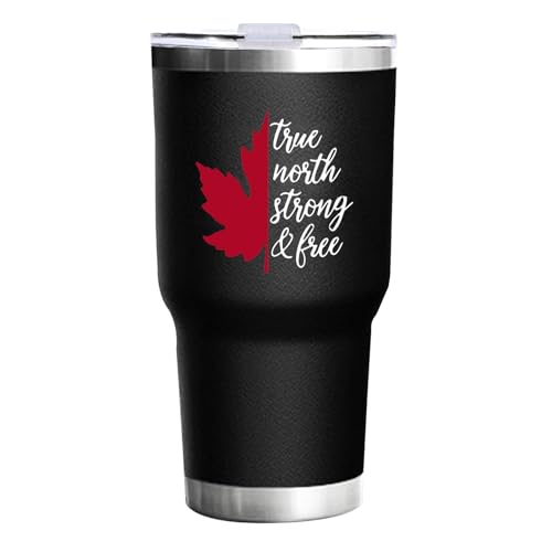 Canada Day Tumbler With Lids For Beach