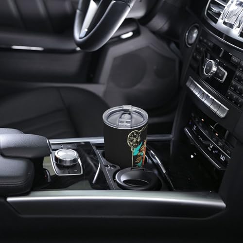 HIKTIEK Halseys Stainless Steel Insulated Car Sippy Cup With Lid Travel Mug for Cold Hot 20 oz