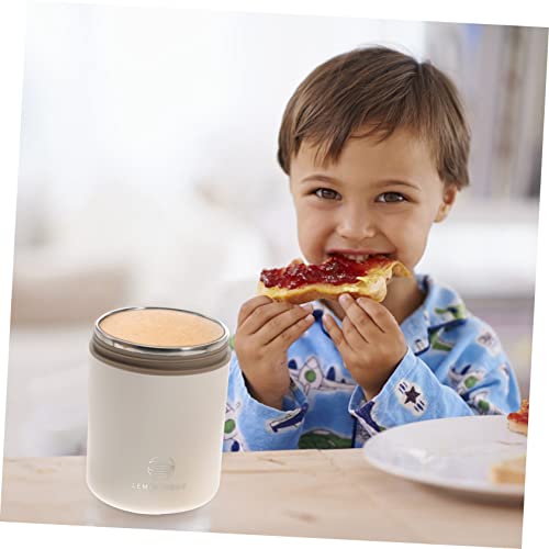 LIFKOME Sulated Soup Cup Handle Soup Mugs Lids Stainless Mug for Soup Microwave Soup Mug Lid Cereal to Go Bowl