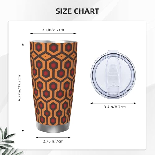 WXZYFP Car cup (single silver rim), can use a straw or drink directly, easy to use.Shining Overlook