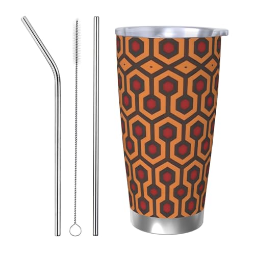 WXZYFP Car cup (single silver rim), can use a straw or drink directly, easy to use.Shining Overlook