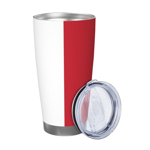 WXZYFP Car cup (single silver rim), can use a straw or drink directly, easy to use.Flag of Malta