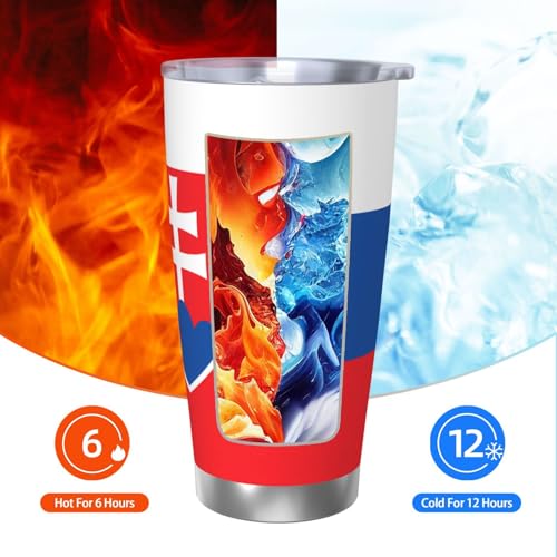 WXZYFP Car cup (single silver rim), can use a straw or drink directly, easy to use.Flag of Slovakia
