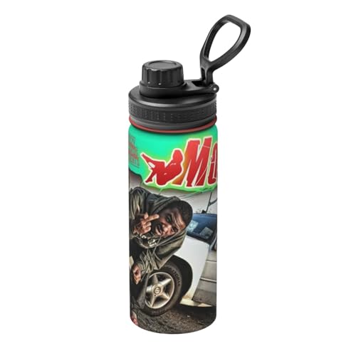 Mozzys Tumbler 18 oz Stainless Steel Sports Insulated Kettle Travel Drinking Cup Water Bottle with Lid