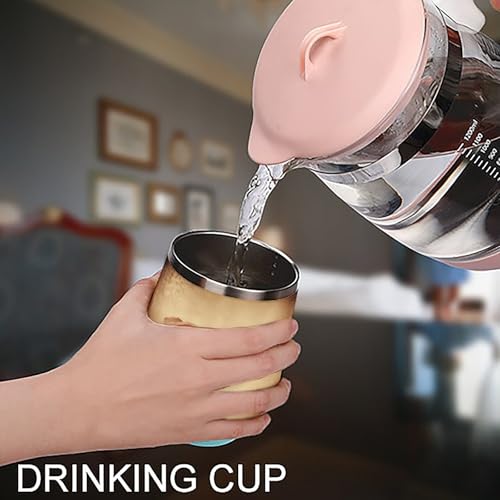 WYUSPGK 304 Stainless Steel Insulated Cup, Vintage Rose Print Smooth Rim, Durable & Reusable - Perfect for Office, Home, And Travel