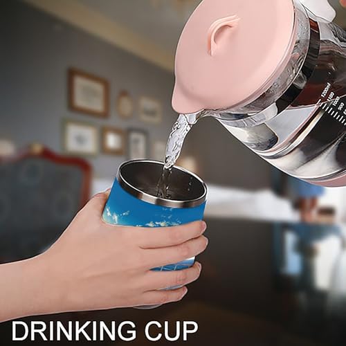 WYUSPGK 304 Stainless Steel Insulated Cup, Summer Sea Cruise Print Smooth Rim, Durable & Reusable - Perfect for Office, Home, And Travel