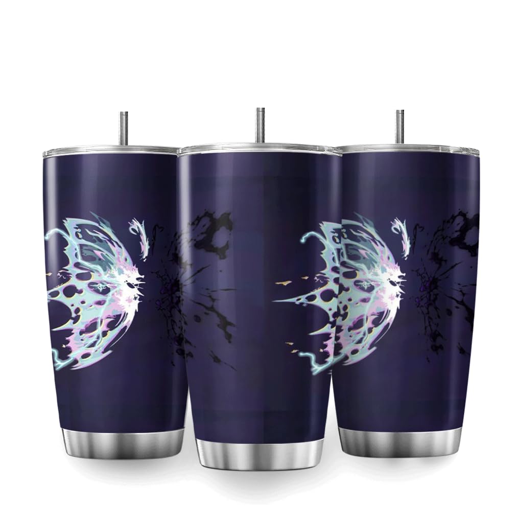 Tumbler Butterfly Tea Iced Jayvik Steel Hot Travel 20 Oz Coffee Stainless Insulated