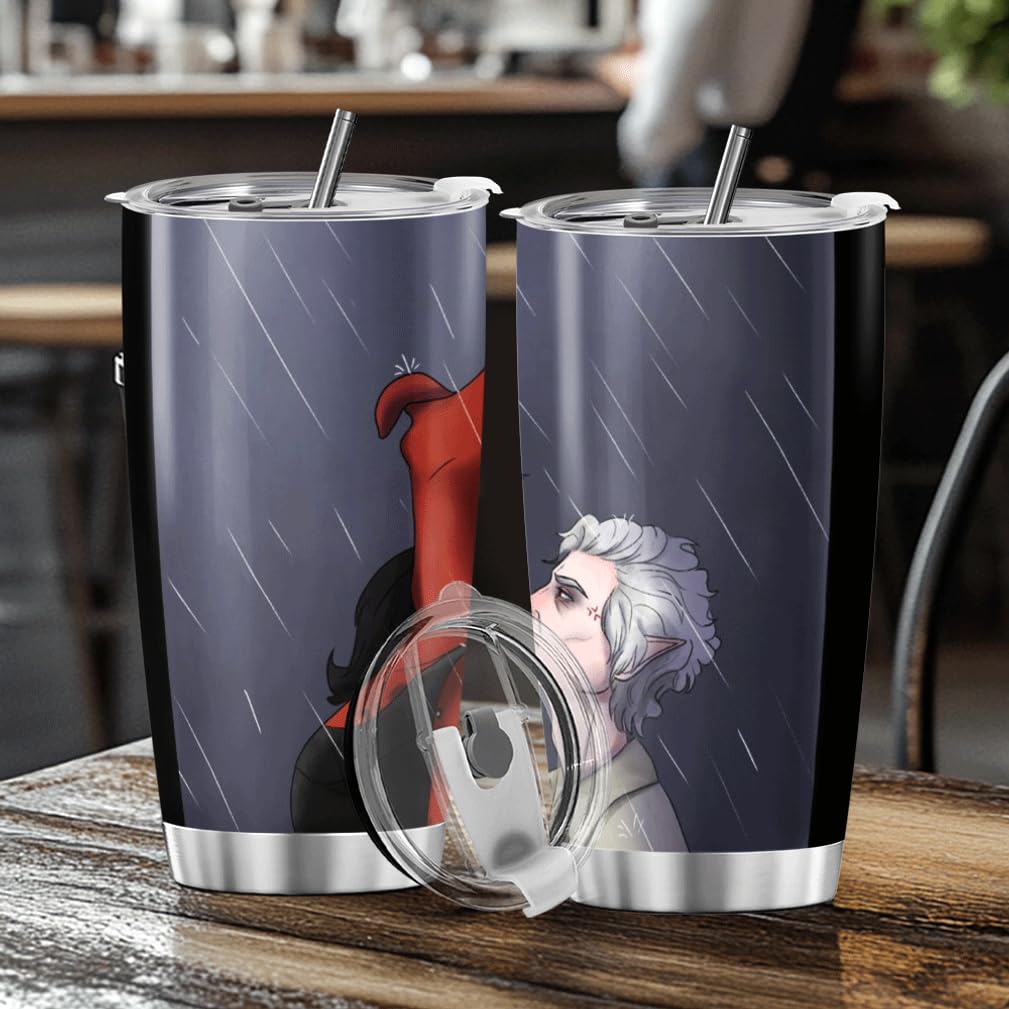 Tumbler Karlach Hot Steel And Tea Astarion Coffee Stainless Iced 20 Oz Insulated Travel