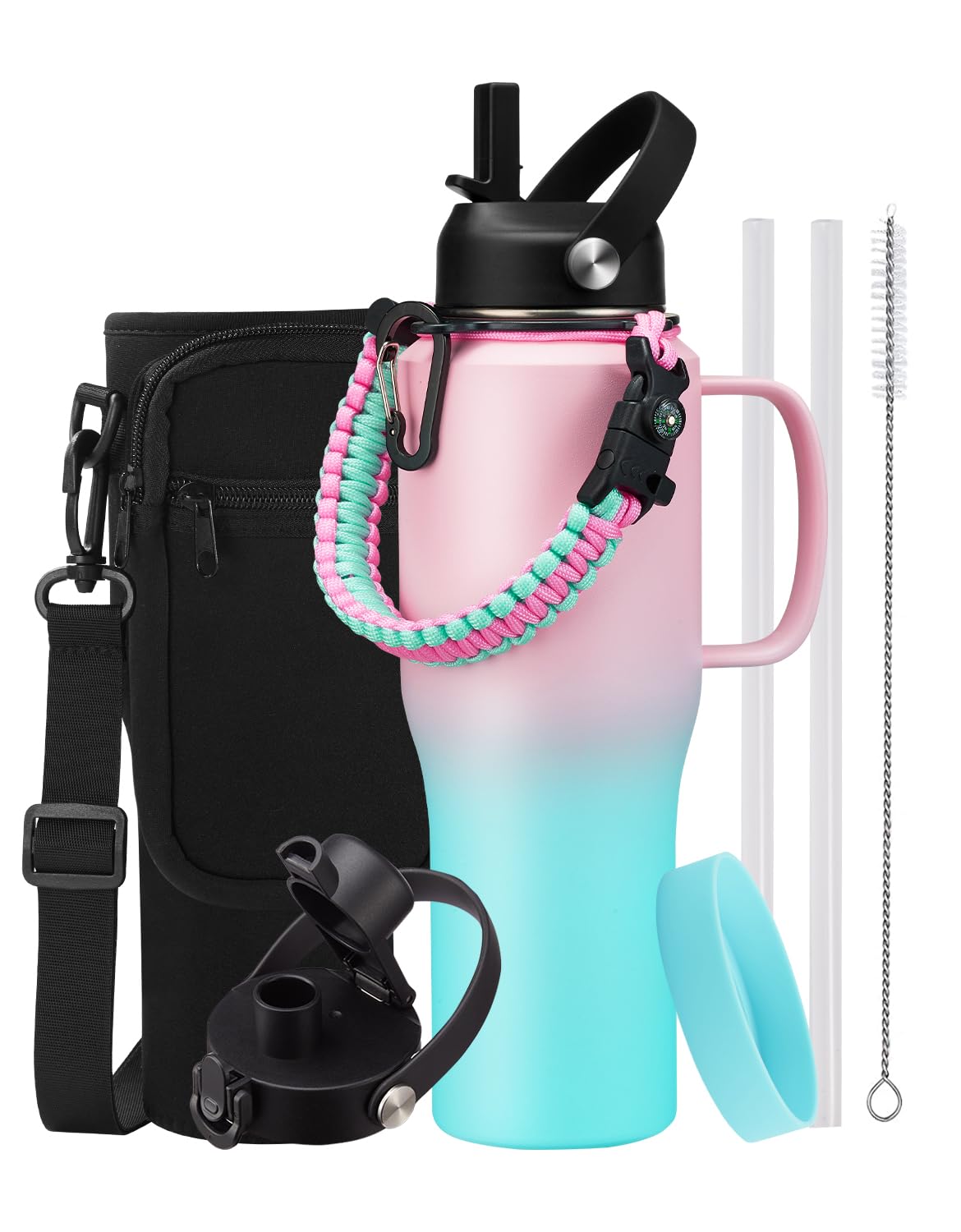 RRYFOUR Dynamic Duo Bundle 32oz Insulated Tumbler that Fits in Cup Holder Combo