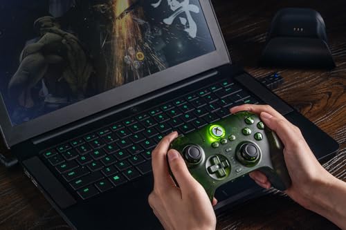 8Bitdo Ultimate 3-Mode Controller, Hall Effect Joysticks, Pro Back Buttons, Wired Only for Xbox Series X|S & Xbox One, Compatibility with Apple, Windows & Android, Officially Licensed (Jade)