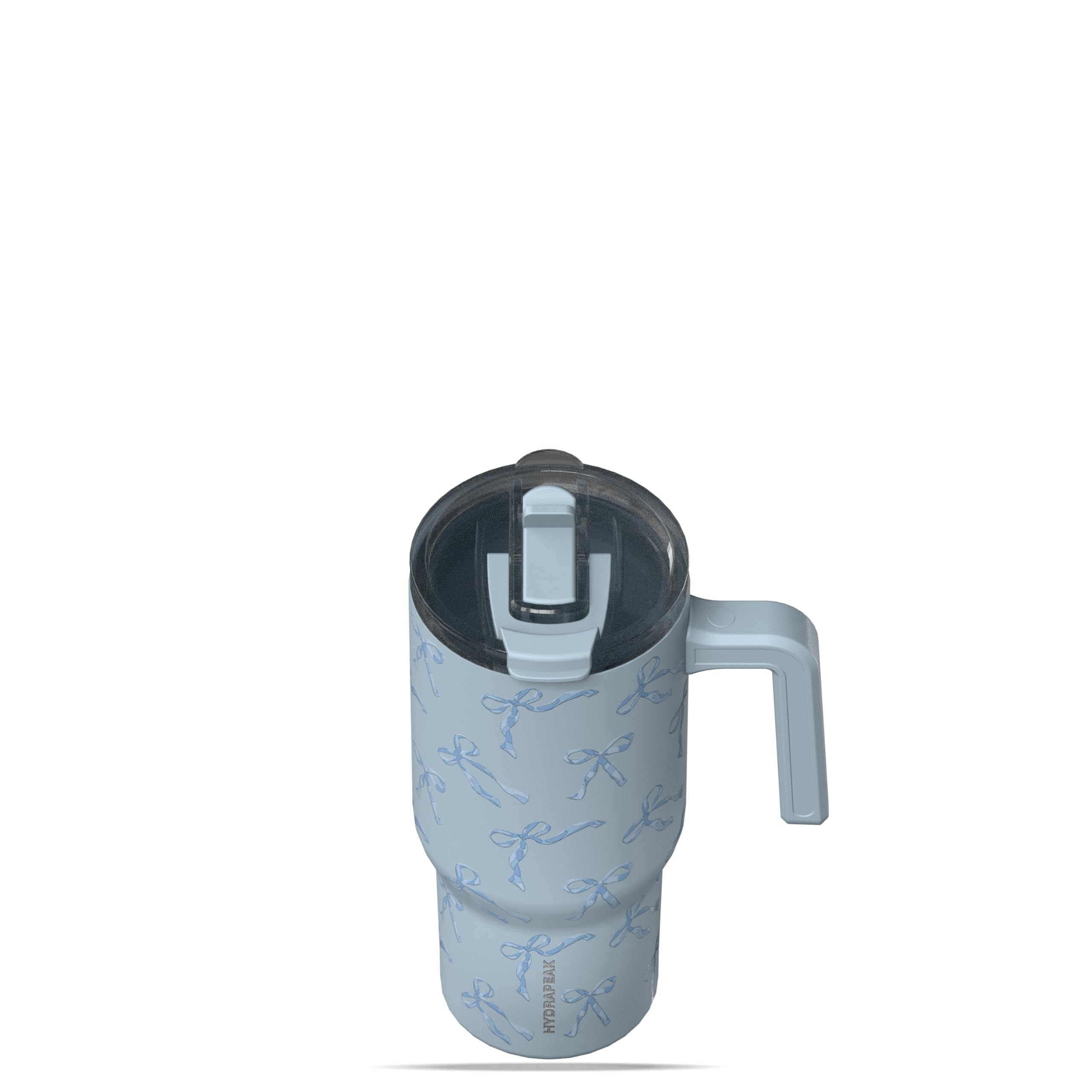 Hydrapeak Voyager 25 Oz Bow Print Stainless Steel Tumbler with Handle, Insulated Water Bottle And 2 in 1 Straw Lid
