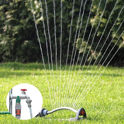 Jaczora 4PCS Red Outdoor Faucet Wheel Handle, Cast Steel Faucet Round Wheel Handle Rustproof Valve Replacement Parts for Garden Spigot