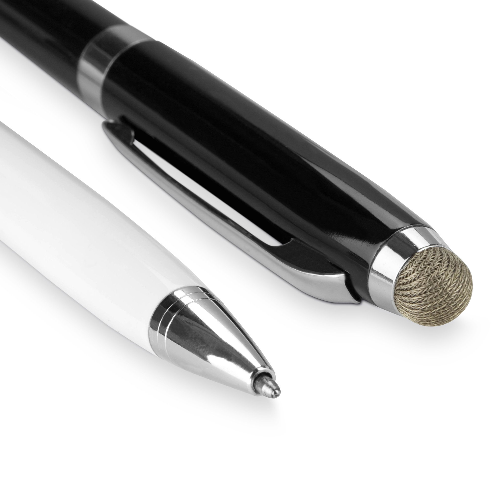 BoxWave Stylus Pen Compatible with Ecobee New Smart Thermostat Premium - EverTouch Meritus Capacitive Styra, Capacitive Stylus with Rollerball Pen - Jet Black
