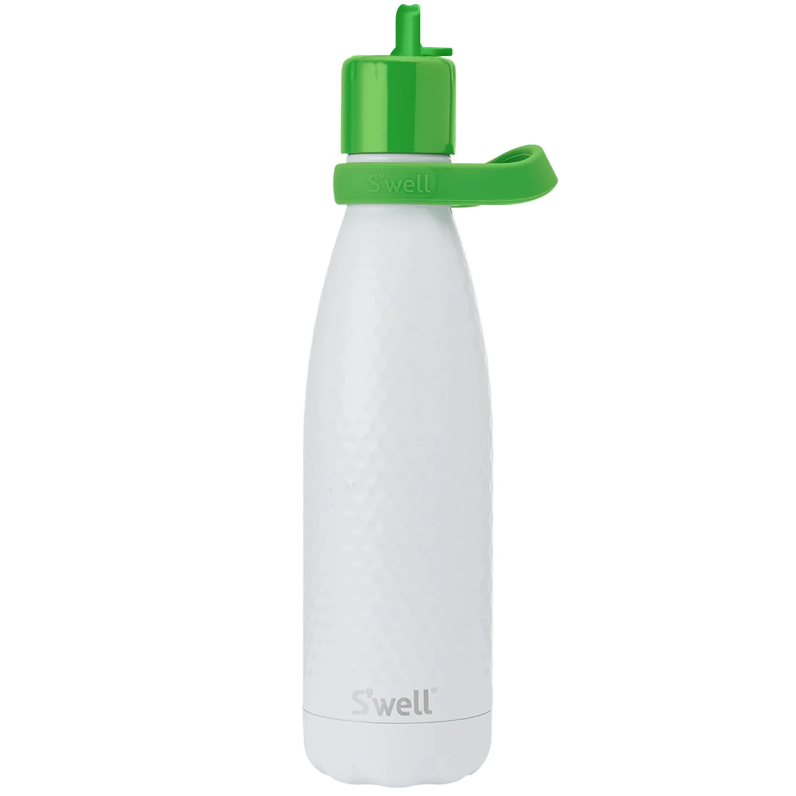 S'well Stainless Steel Water Bottle with Flip Straw Cap and Handle, 17oz, Hole In One, Triple Layered Vacuum Insulated Containers Keeps Drinks Cold for 36 Hours and Hot for 10, Perfect for On the Go