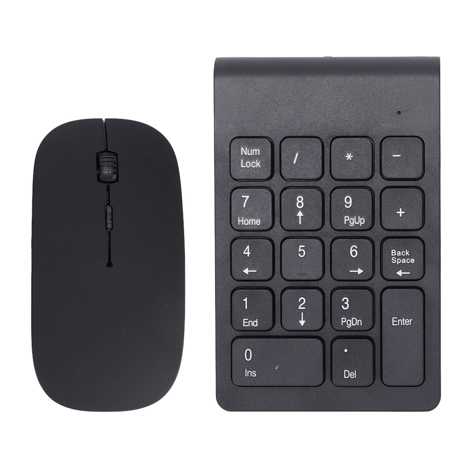 Number Pad Plug and Play 2.4GHz Wireless Technology 1200 DPI Sensitive Number Pad Mouse Combo for Home Office