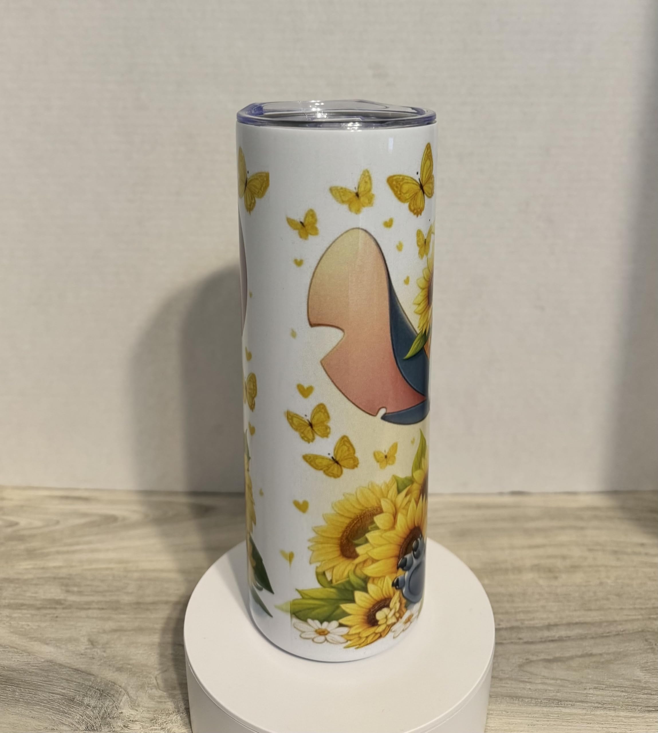 Stitch with Sunflowers 20oz tumbler