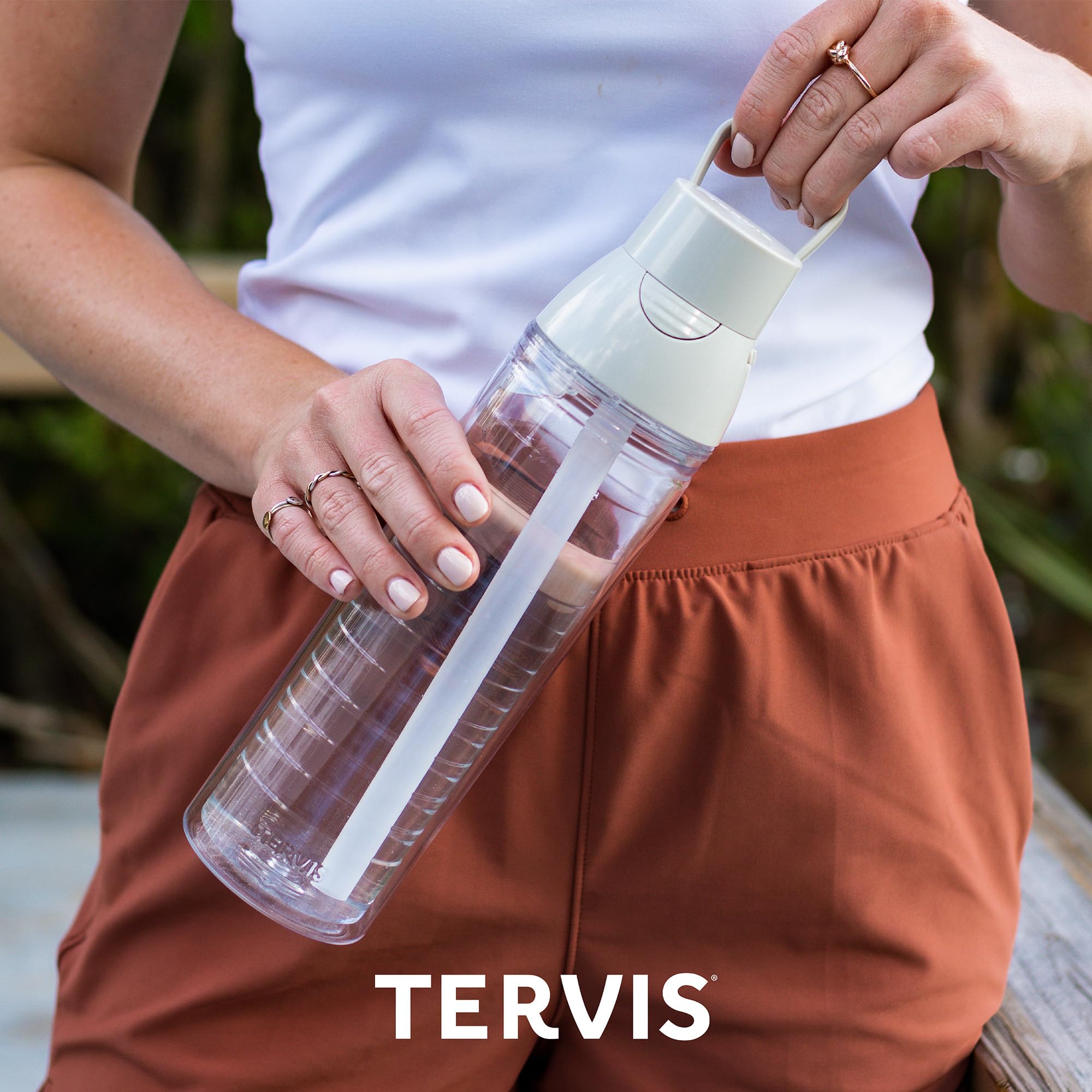 Tervis Venture Lite USF Bulls - All Over Made in USA Double Walled Insulated Tumbler Travel Cup Keeps Drinks Cold & Hot, 24oz Water Bottle, Classic