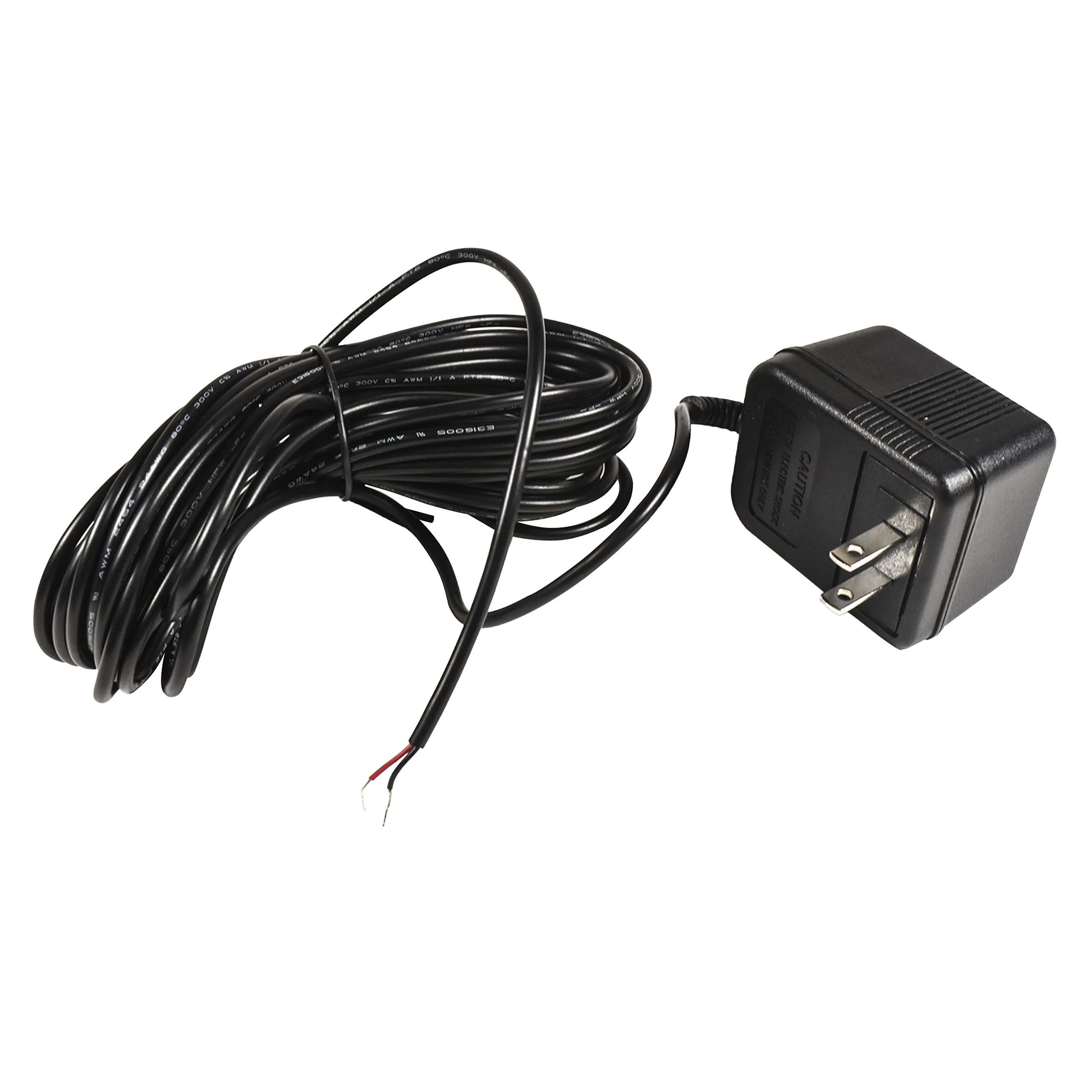 HQRP 24-Pack 24V AC Adapter Transformer Works with Nest Hello Nest Skybell Ring Doorbeell Video 1, 2, Pro, Nest Ecobee Honeywell Sensi Thermostats, C-Wire, 25ft Cable