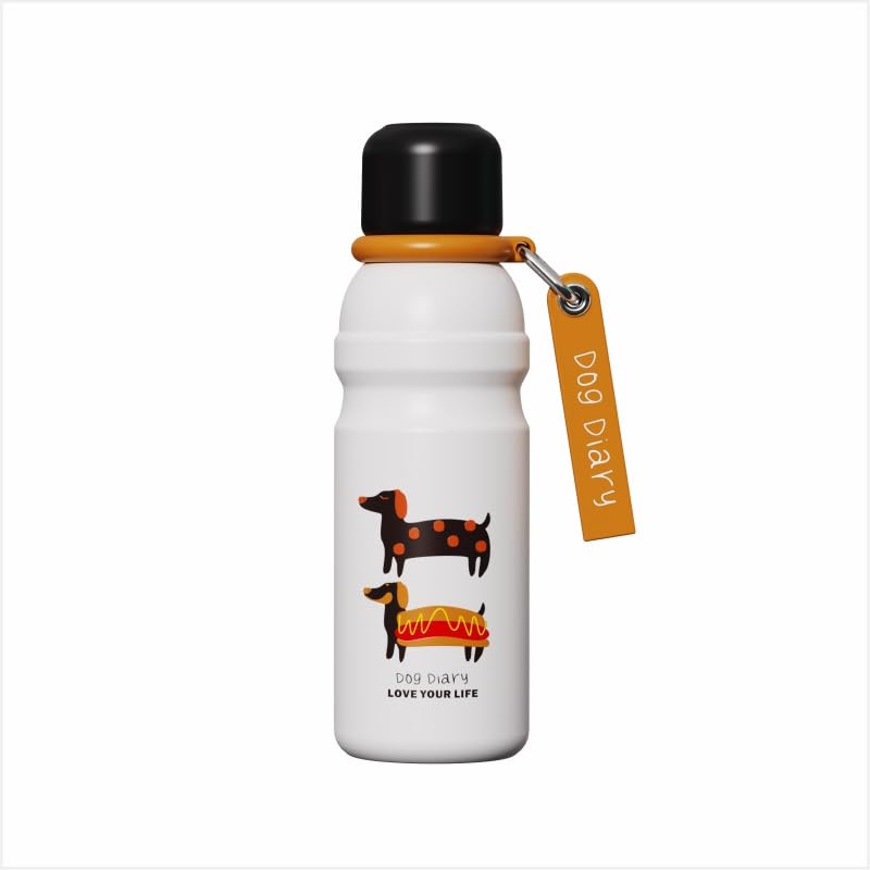 IRNATO Family Size Thermos Mug 316 Stainless Steel With Handle, Leak-proof, Can Be Freely Matched With Family Combinations, Cute Pet Logo, Easy To Carry, Full Of Flowers And Cute Pets12OZ,20OZ,40OZ