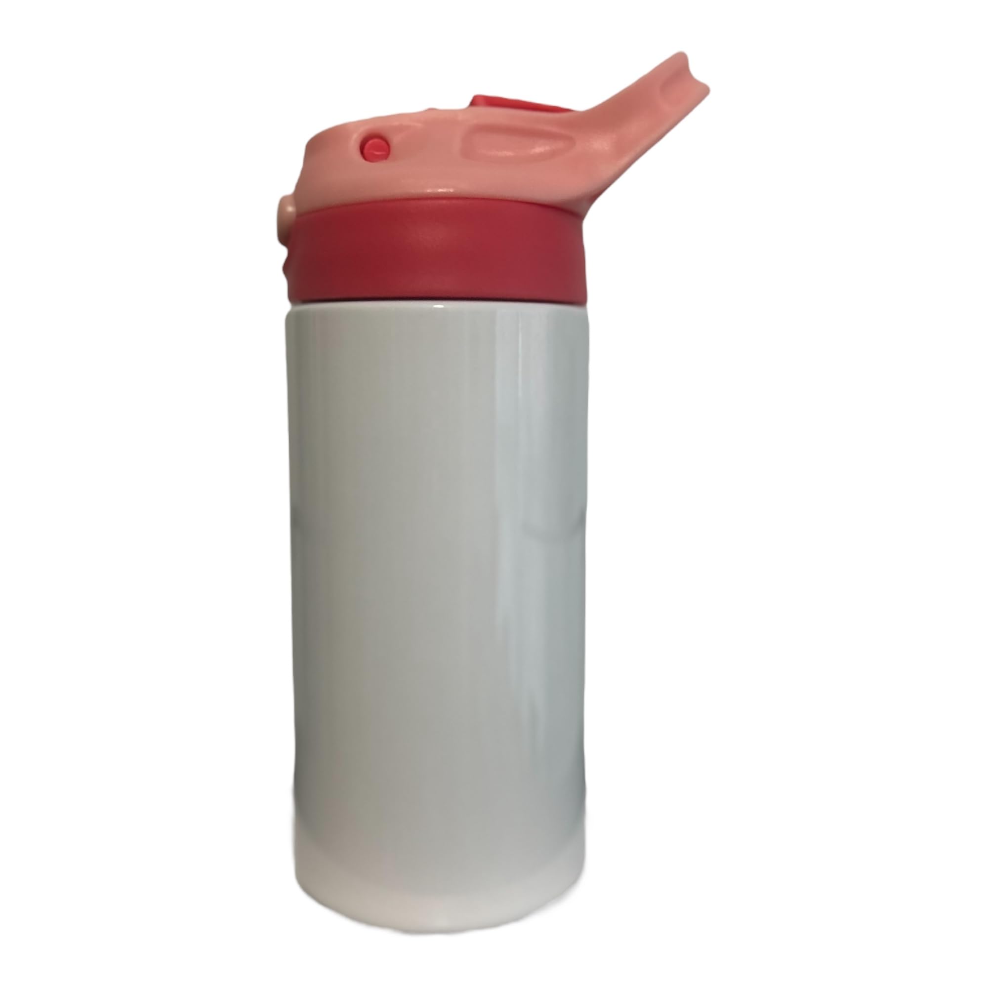 Sublimation Blank Kids Tumbler 12 oz, (Pink/Tulip Pink)