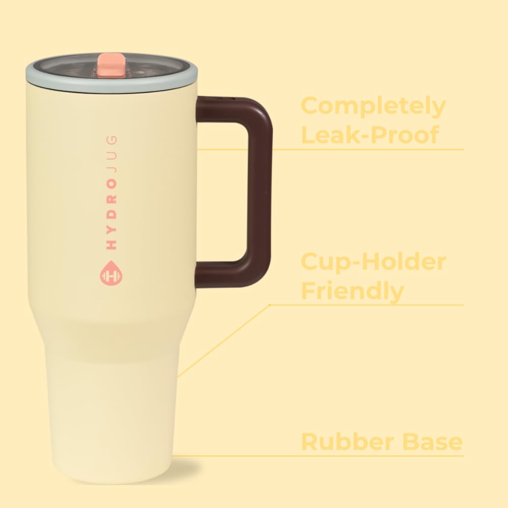 Belle 40oz Traveler + Replacement Straws